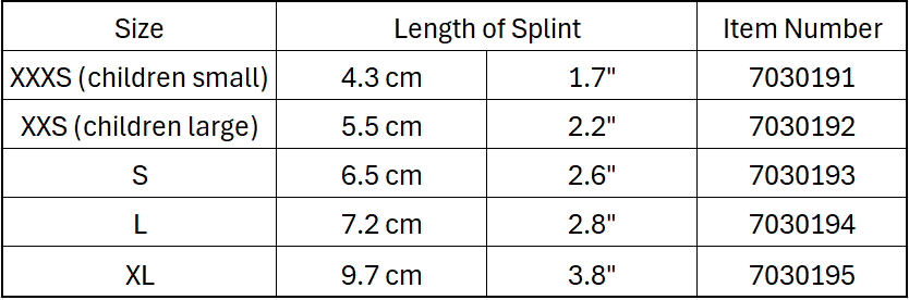 Performance Health Chrisofix Finger Splint (DIP+PIP) - Malleable ...