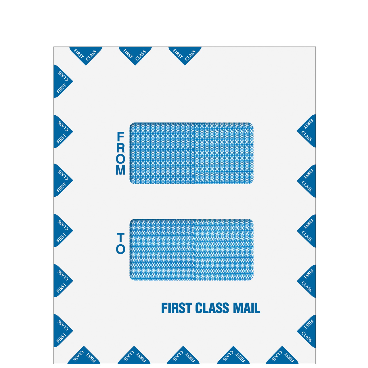 Super Forms 80730 - Double Window First Class Mail Envelope Wholesale ...