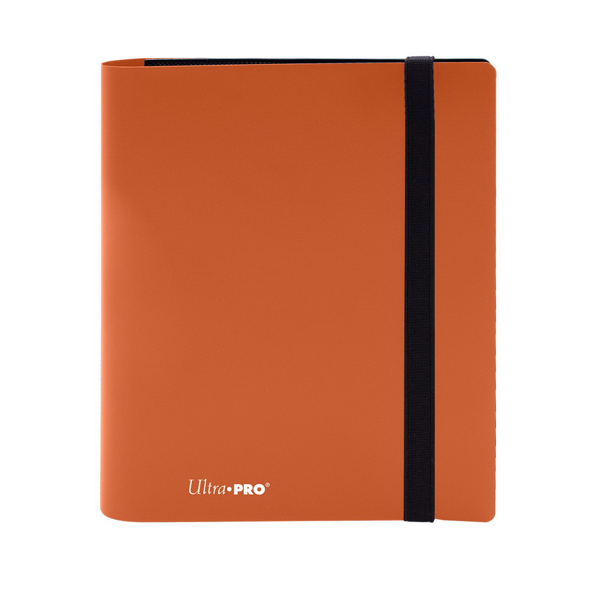Ultra Pro 4 Pocket PRO Binder Eclipse Pumpkin Orange Wholesale - Opentip