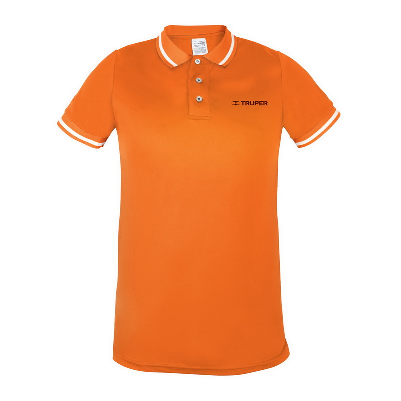 Truper 69983 Orange, dry fit, men, polo shirt, L Wholesale - Opentip