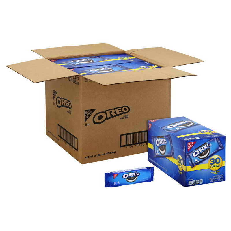 Oreo Single Serve Cookie, 1.59 Ounces, 30 per box, 4 per case Wholesale ...