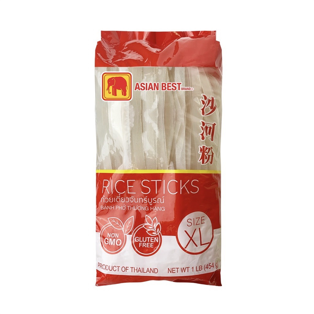 Asian Best Rice Sticks 10mm (XL), 1 LB, Case of 30 Wholesale - Opentip