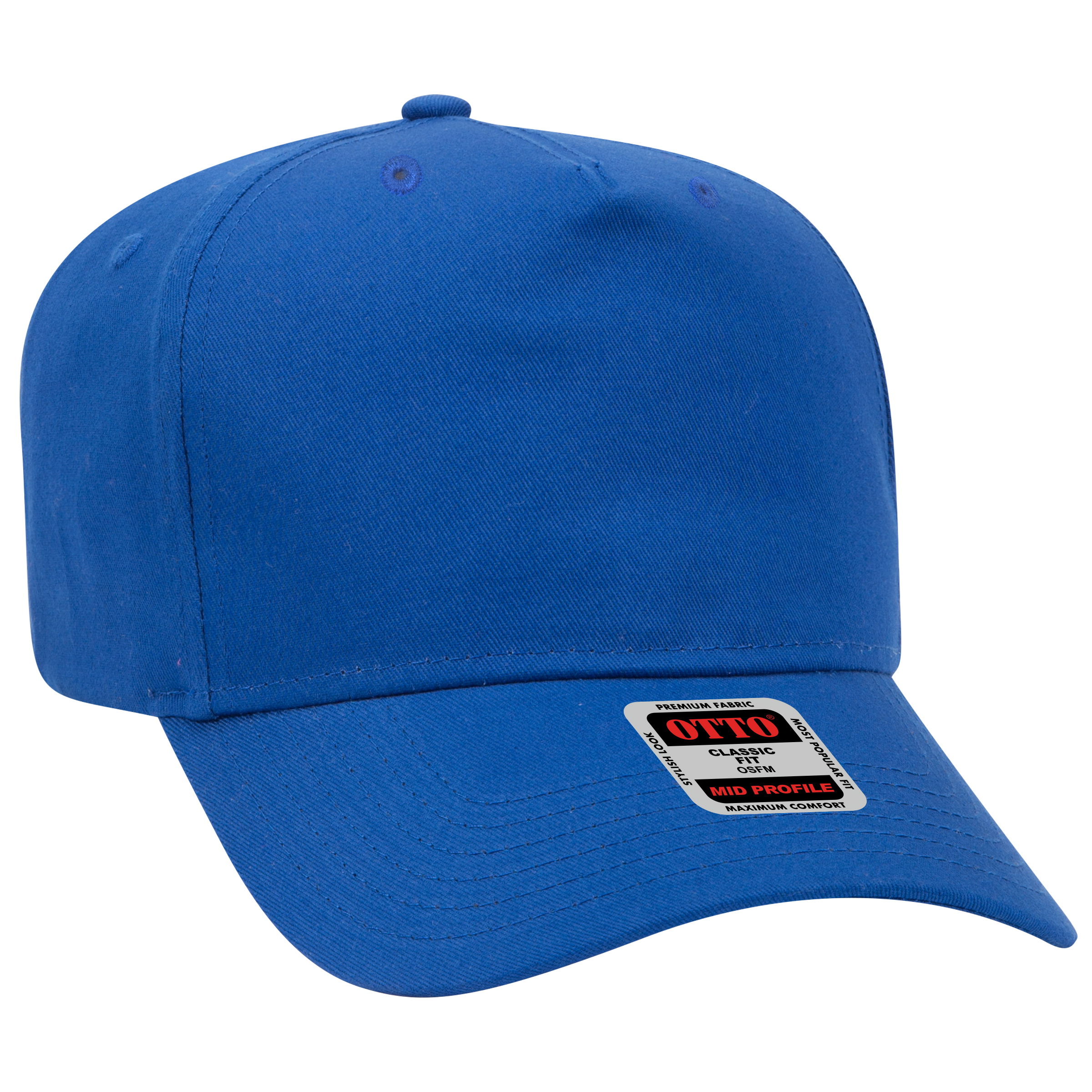 Custom OTTO CAP 31-538 5 Panel Mid Profile Baseball Cap Wholesale ...