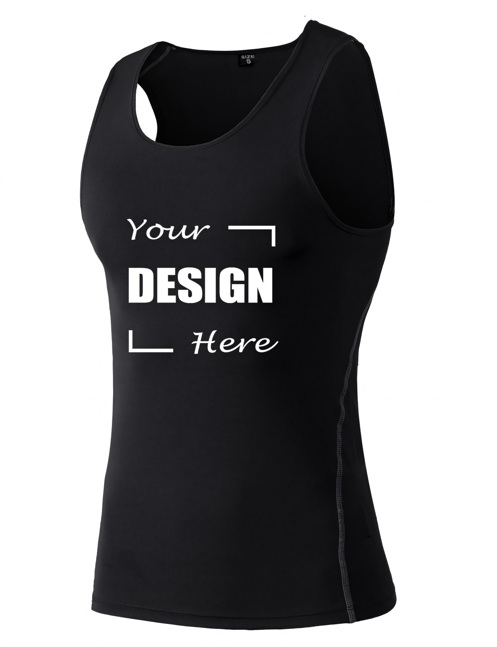 TOPTIE Custom Compression Shirt for Men, Personalized Tank Top ...