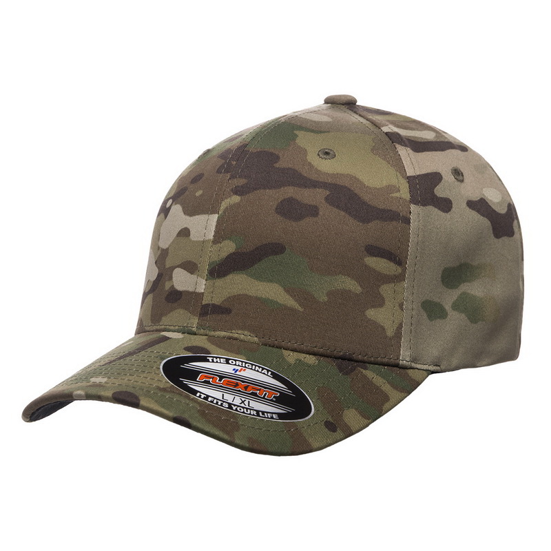 Flexfit 6277MC Multicam Cotton Blend Wholesale - Opentip
