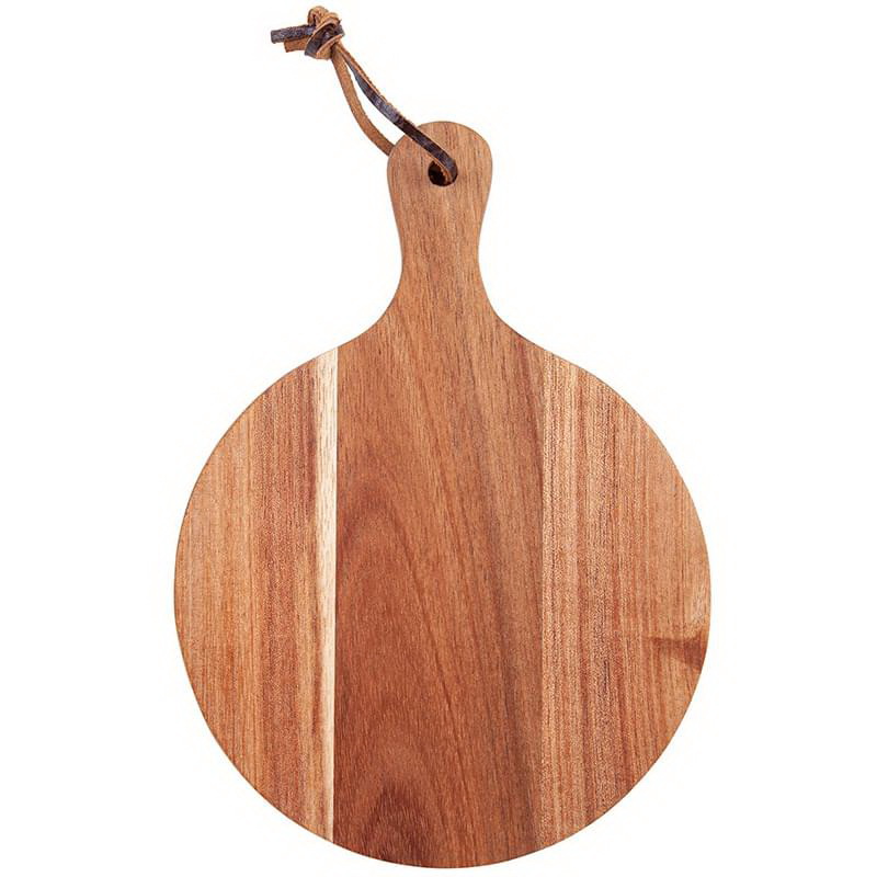 Custom High Caliber Line H457 Mini Round Cheese Board & Knife Set ...
