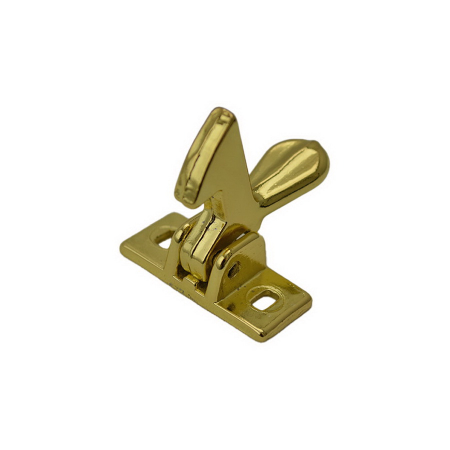 Ives Commercial 2A3 Aluminum Elbow Cabinet Latch Bright Brass Finish ...