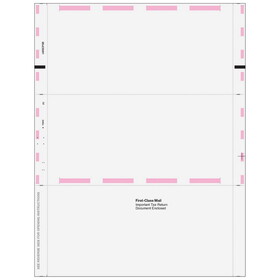Custom Super Forms LMISCPSB - 1099-MISC Miscellaneous Information Blank Pressure Seal Z-Fold ...